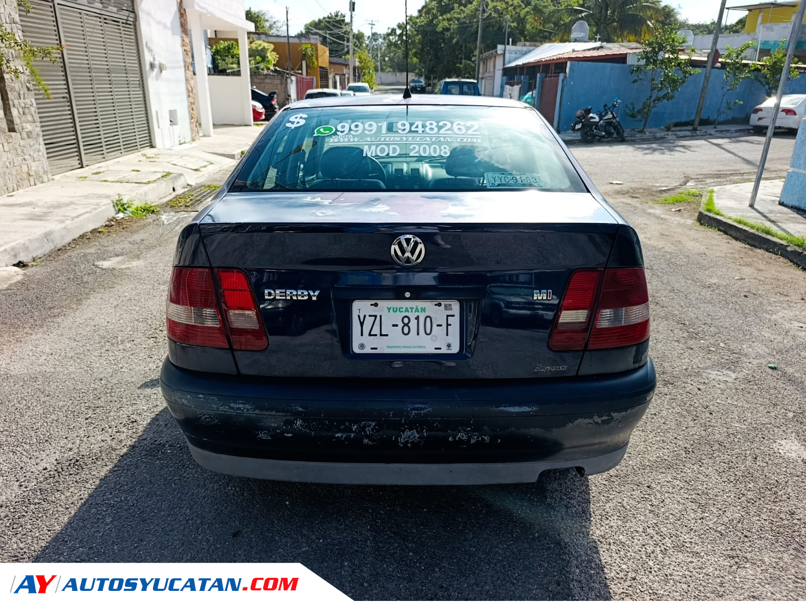 Volkswagen Derby MI 2008 – AutosYucatan.com